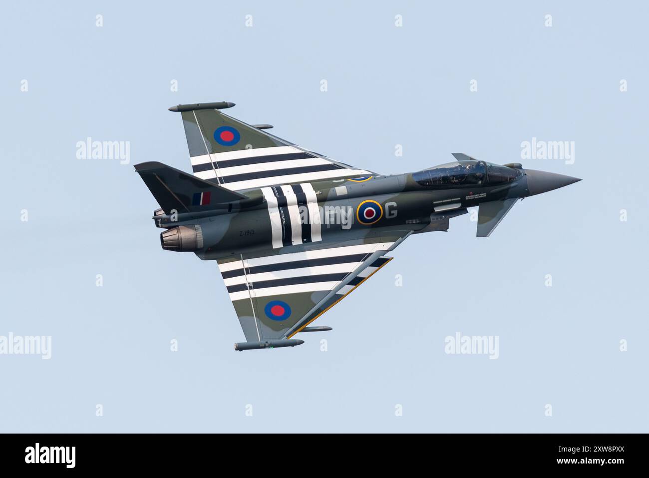 Royal Air Force Eurofighter Typhoon FGR4 fighter jet plane ZJ913 ...