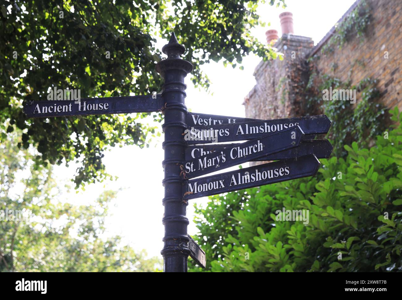 The historic heart of Walthamstow village, in London E17, UK Stock ...