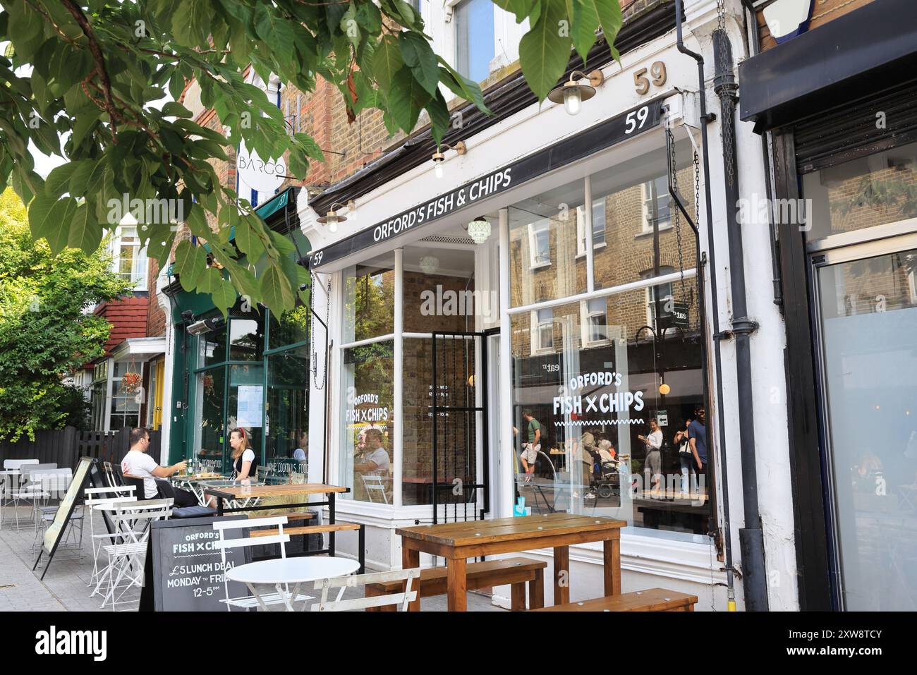 Trendy Orford Road, in the heart of Walthamstow's historic village ...