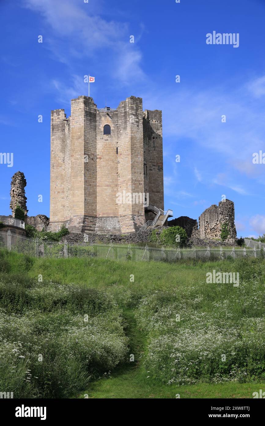 Conisbrough Castle, English Heritage castle with stunning views, which ...