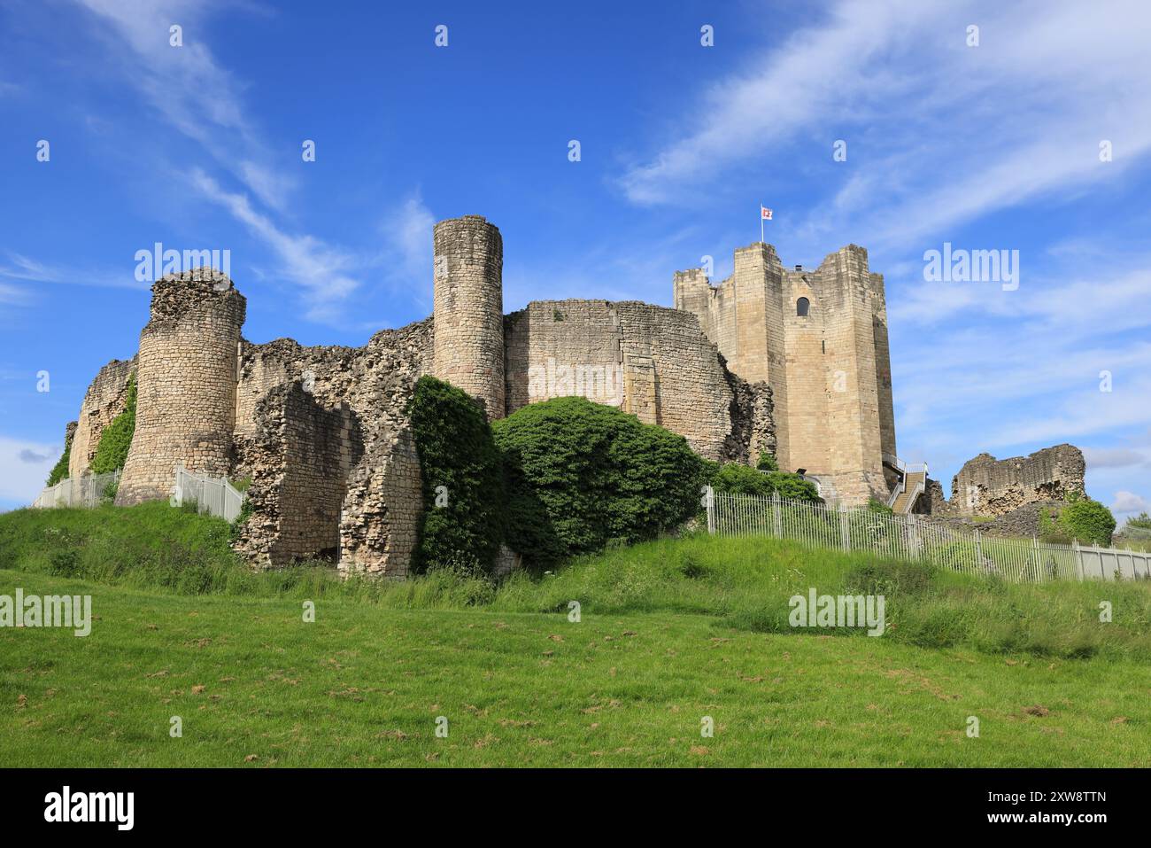 Conisbrough Castle, English Heritage castle with stunning views, which ...