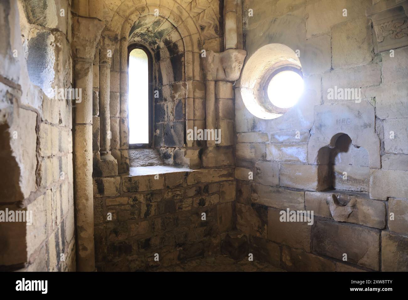 Conisbrough Castle, English Heritage castle with stunning views, which ...