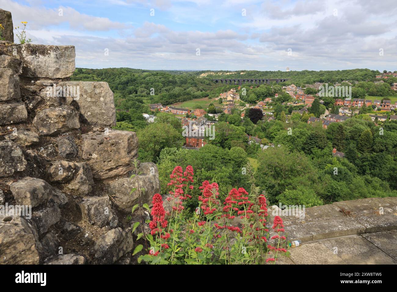 Conisbrough Castle, English Heritage castle with stunning views, which ...