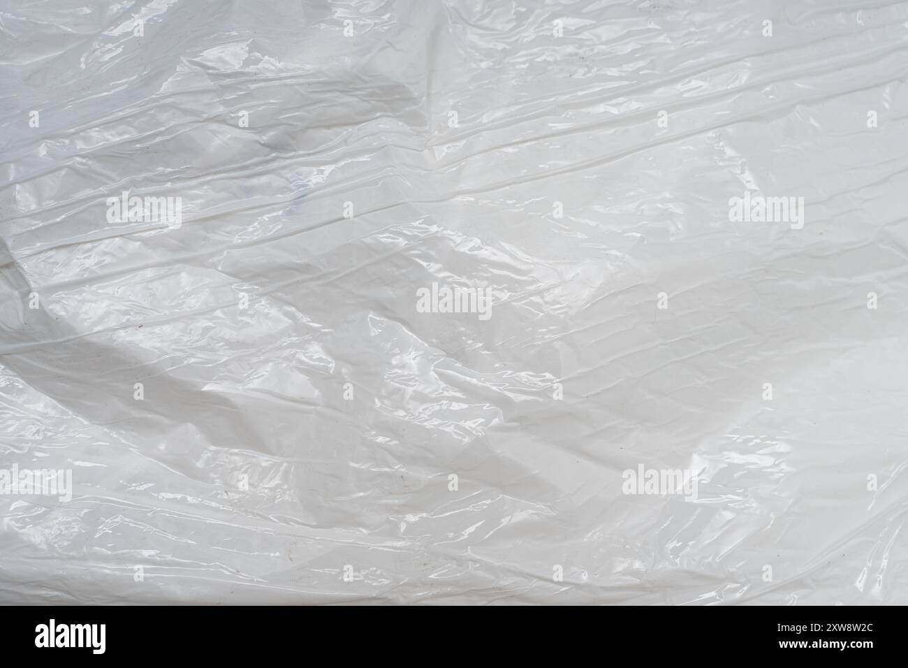 Turquoise Crumpled PE Film Texture, Close-Up Film, Background Design ...