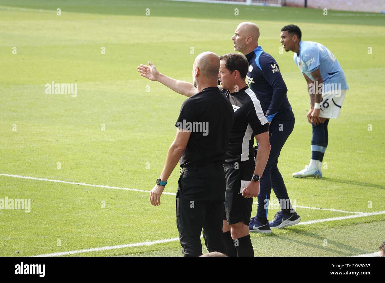Chelsea, London, UK. 18th Aug, 2024. The first game of the Premier ...