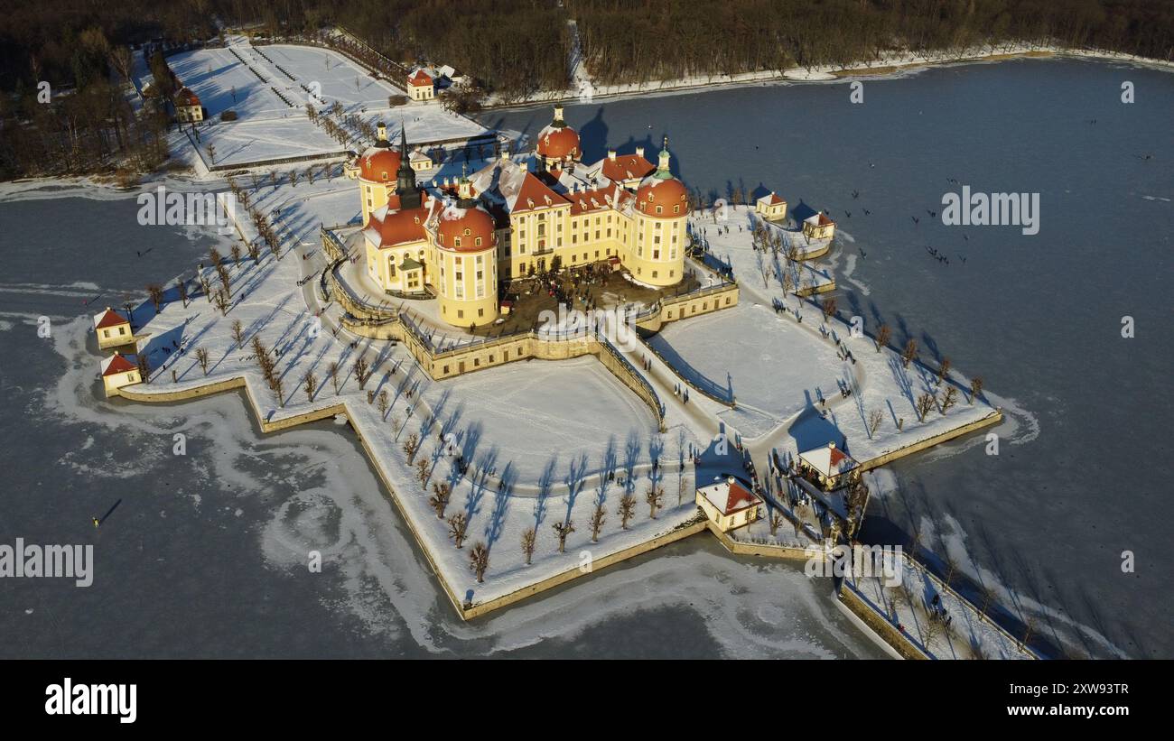 Moritzburg castle aerial hi-res stock photography and images - Alamy