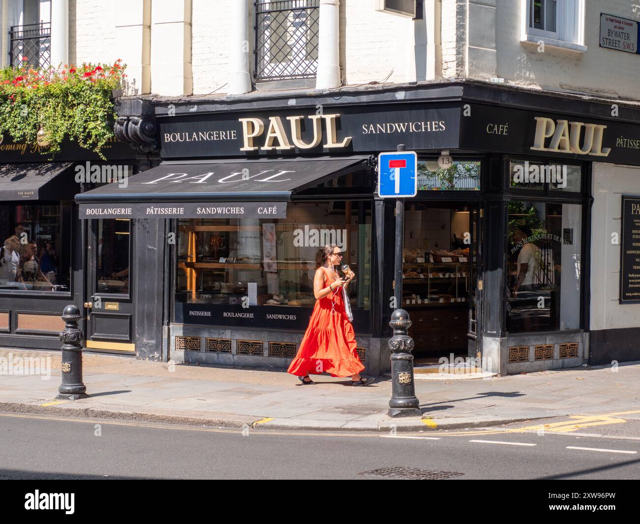 Paul is a French chain of bakery cafe restaurants, London, UK Stock ...