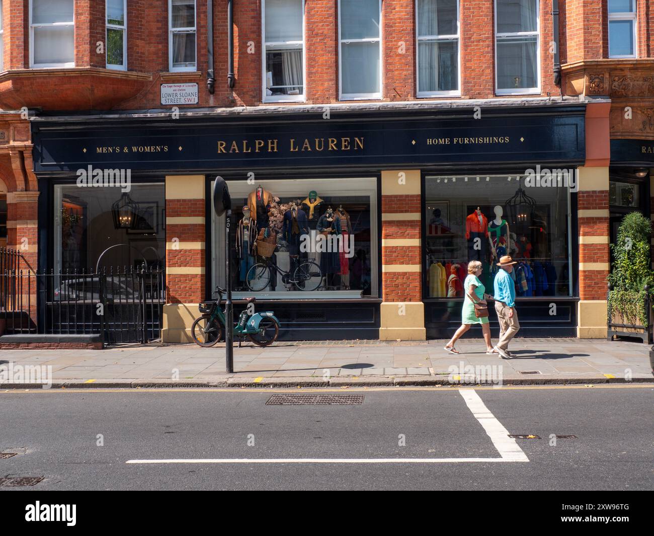 Ralph Lauren Store shop, Kings Road, London, UK Stock Photo - Alamy