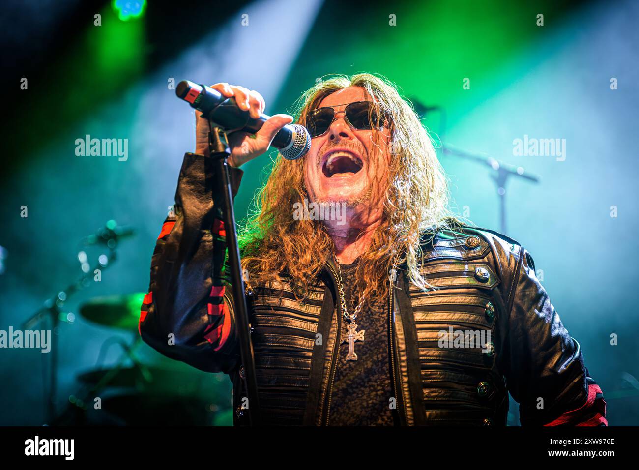 Horsens, Denmark. 17th, August 2024. The Danish progressive metal band ...
