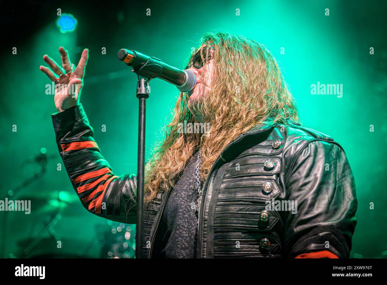 Horsens, Denmark. 17th, August 2024. The Danish progressive metal band ...