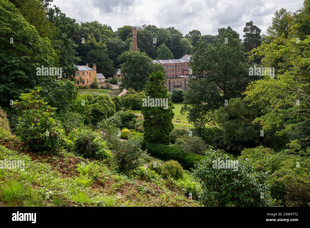 Quarry Bank Mill and gardens, Styal, Cheshire, England Stock Photo - Alamy