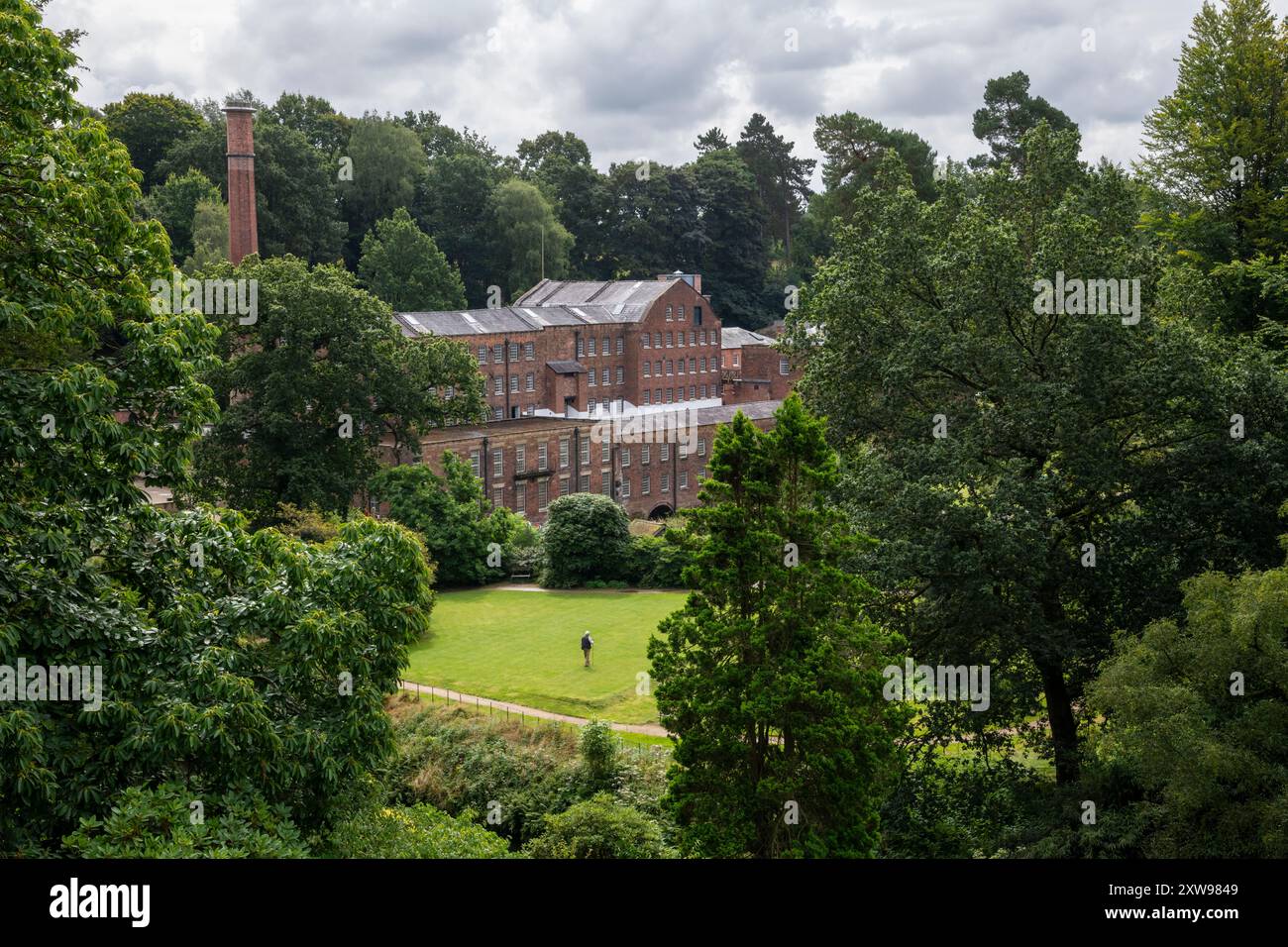 Quarry Bank Mill and gardens, Styal, Cheshire, England Stock Photo - Alamy