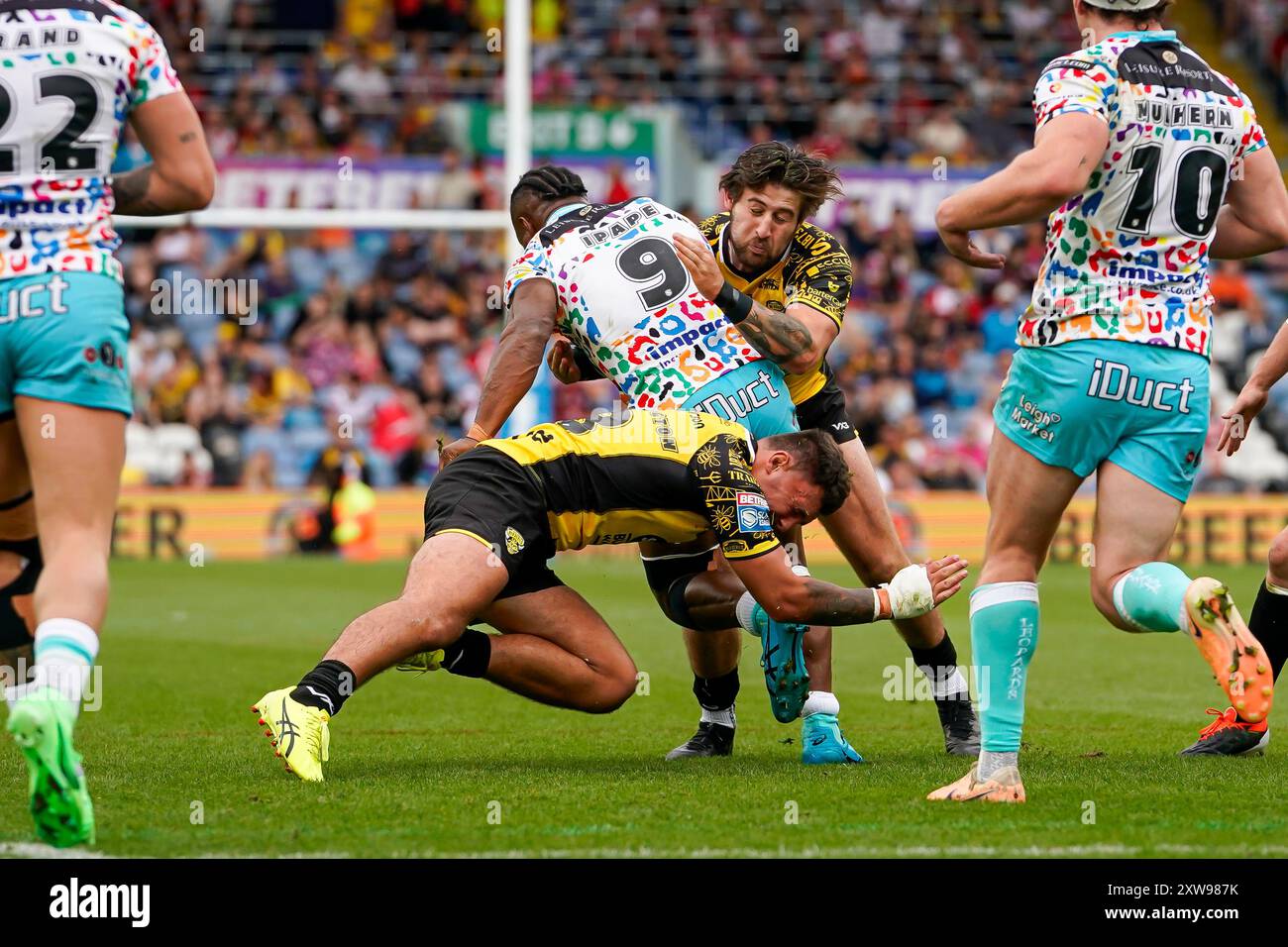 Leeds, West Yorkshire, UK. 18th August, 2024. Super League Magic ...