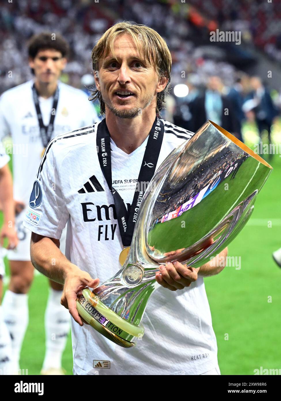 WARSAW - Luka Modric of Real Madrid CF during the UEFA Super Cup ...