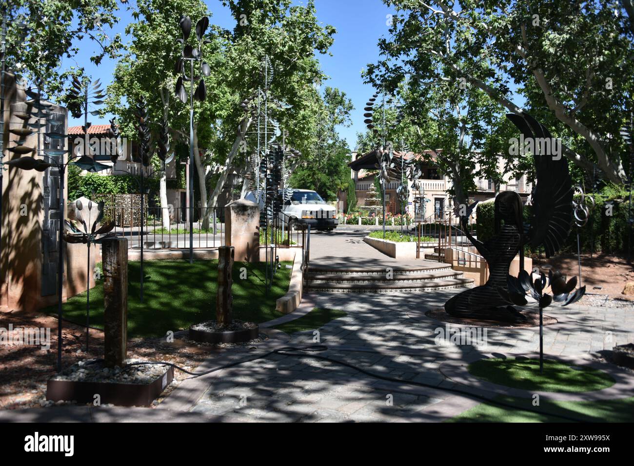 Sedona, Arizona. United States. 6/6/2024.. Tlaquepaque Arts & Shopping ...