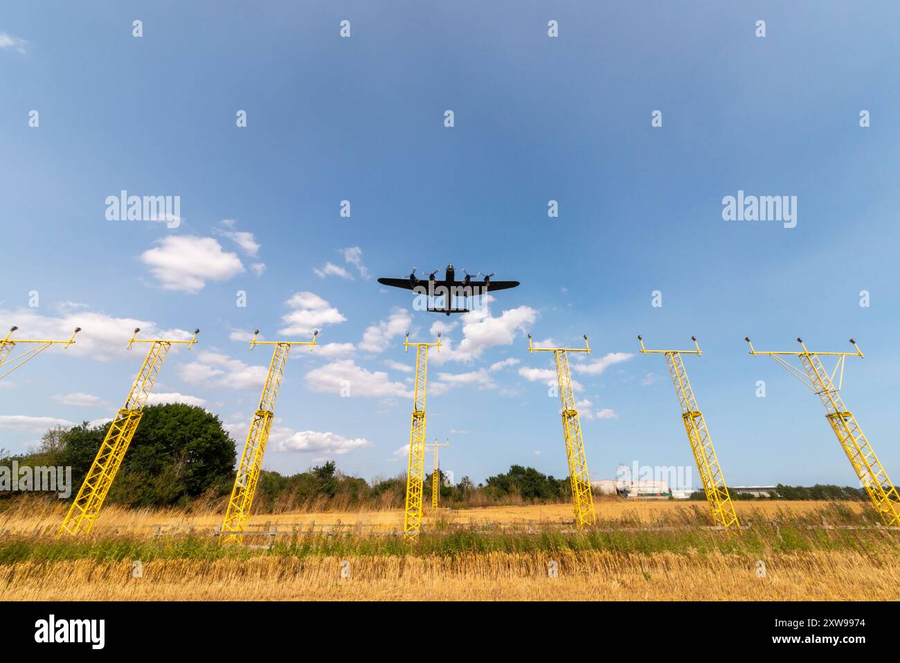 Royal Air Force Battle of Britain Memorial Flight Avro Lancaster Second ...