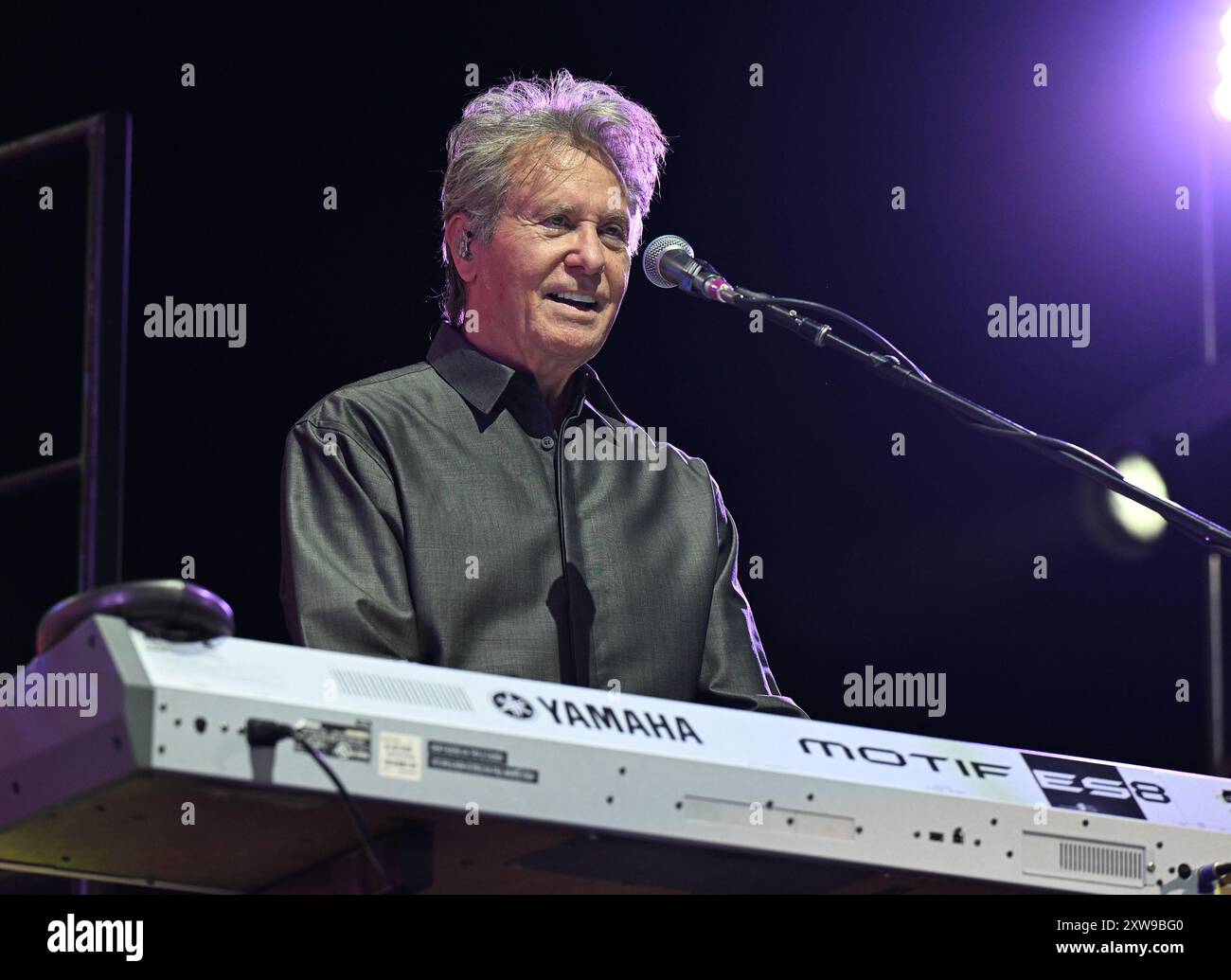 West Palm Beach, FL, USA. 17th Aug, 2024. Robert Lamm of Chicago performs during The Heart ...