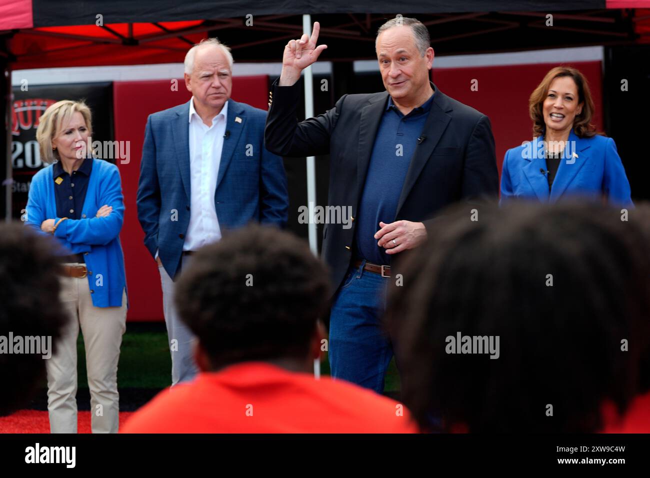 second gentleman Doug Emhoff speaks as Democratic presidential nominee ...
