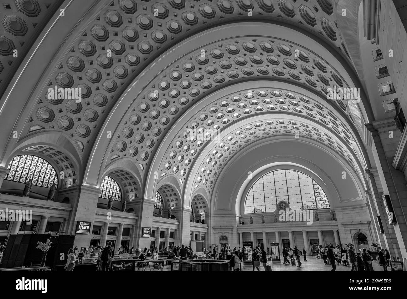 Washington DC – US – Mar 22, 2024 Black and white view of the historic ... Washington DC – US – Mar 22, 2024 Black and white view of the historic ...