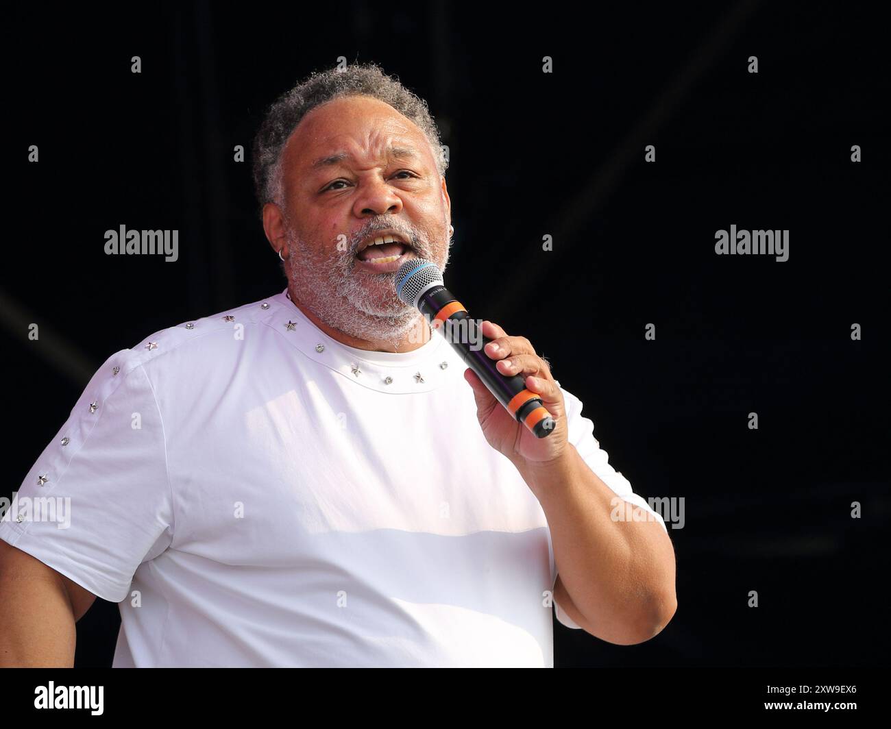 Henley-on-Thames, United Kingdom. 18th Aug, 2024. Earth Wind and Fire Experience by Al McKay ...