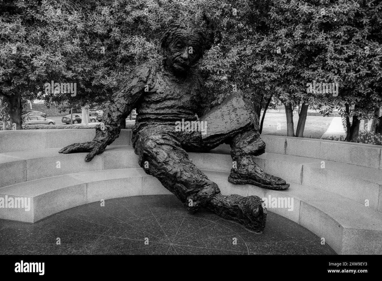 Washington DC - US - Mar 23, 2024 Black and white of The Albert ...