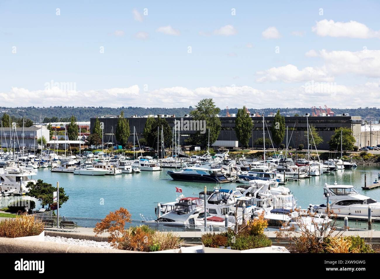 Thea Foss Waterway Public Esplanade and the Dock Street Marina in ...