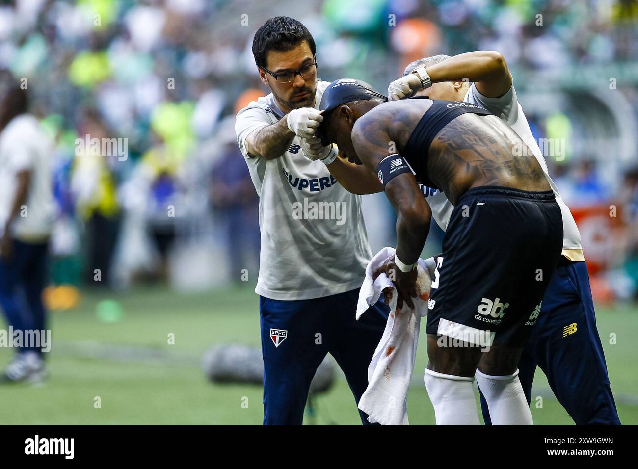 Sao Paulo, Brazil. 18th Aug, 2024. SP - SAO PAULO - 08/18/2024 - BRAZILIAN A 2024, PALMEIRAS x ...