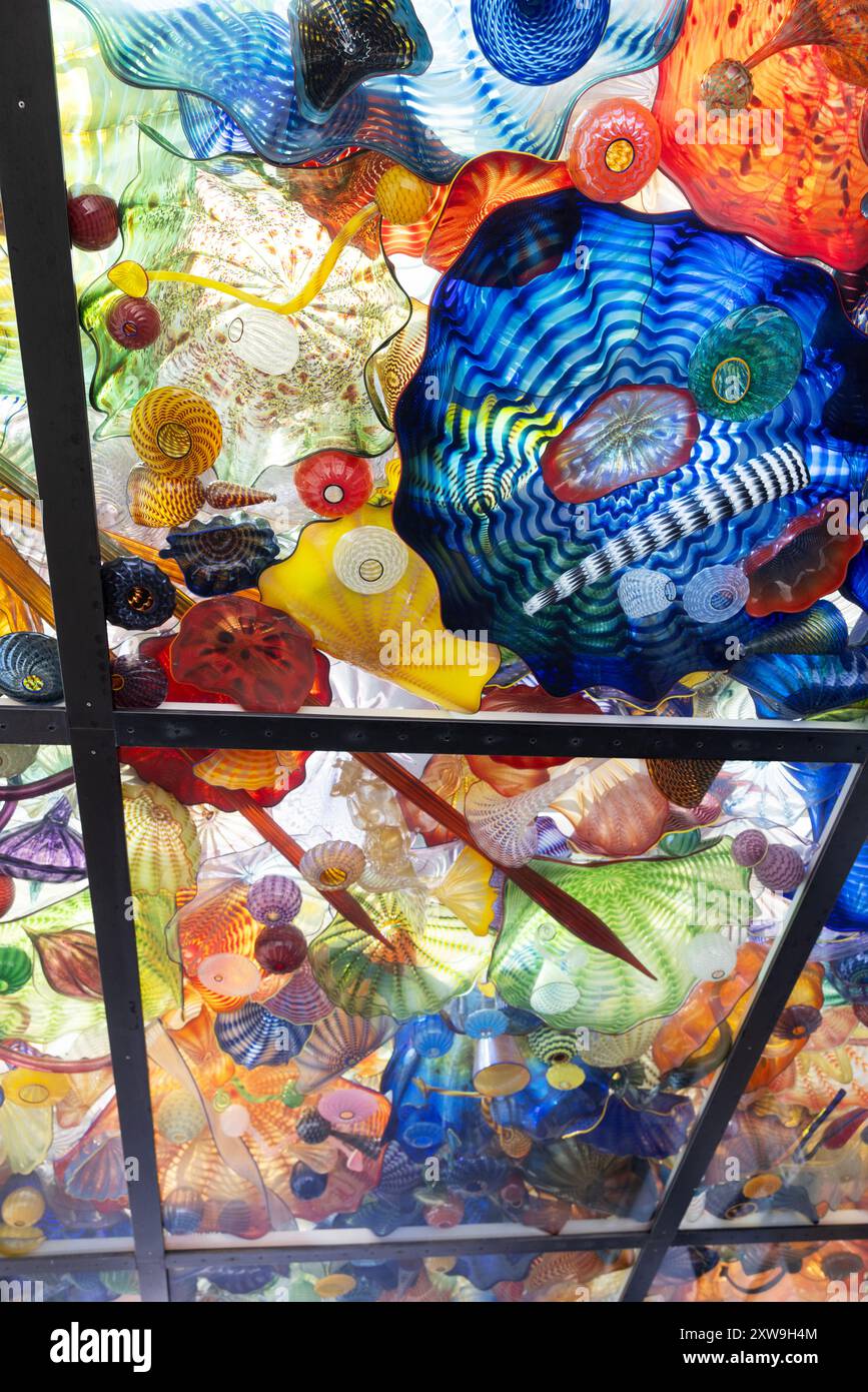 The Seaform Pavilion ceiling installation featuring Seaform and Persian ...