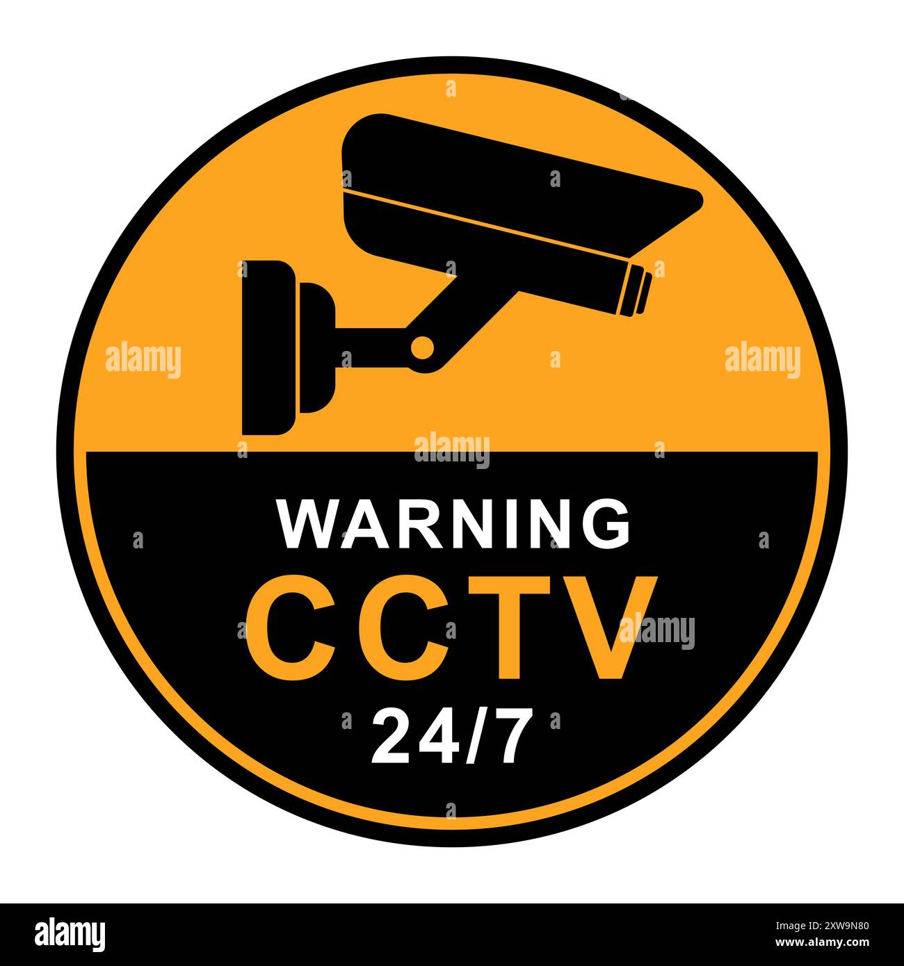 CCTV camera in operation sign and symbol. Vector illustration Stock ...