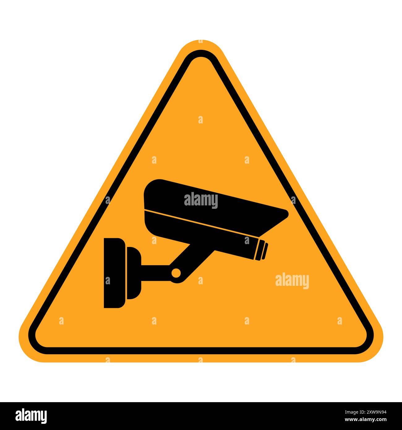 CCTV camera in operation sign and symbol. Vector illustration Stock ...