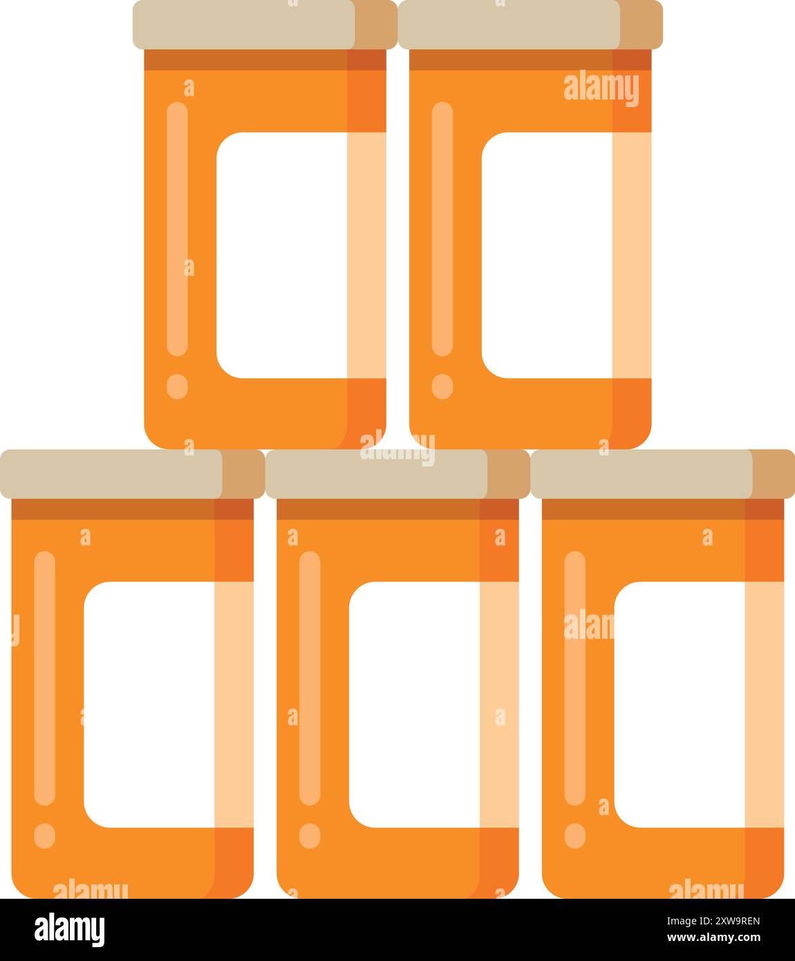 Bottle plastic fluid drug Stock Vector Images - Alamy