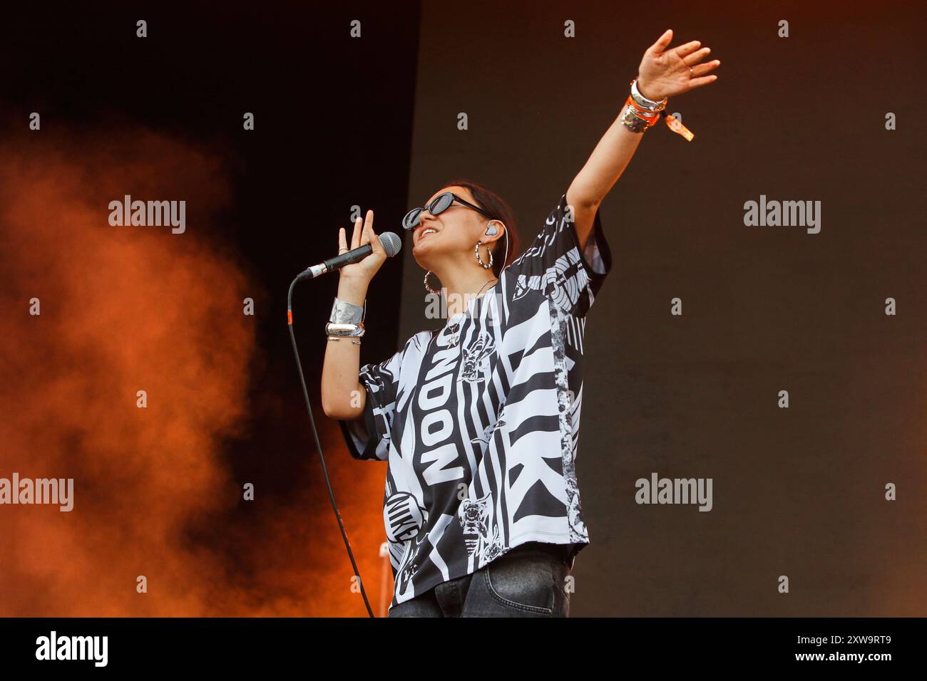 18th August 2024 London UK Wasia Project performance at ALL Points East ...