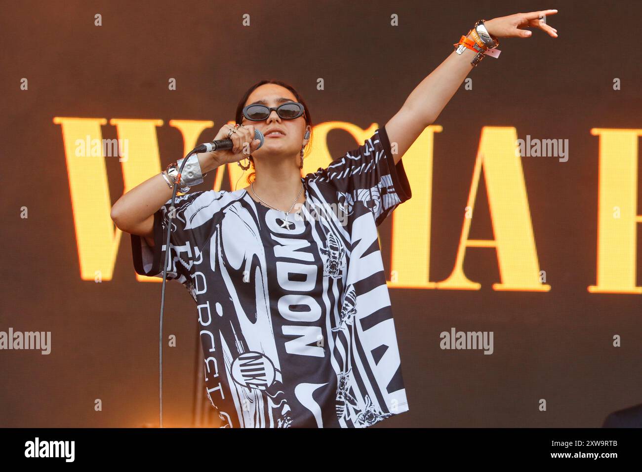 18th August 2024 London UK Wasia Project performance at ALL Points East ...