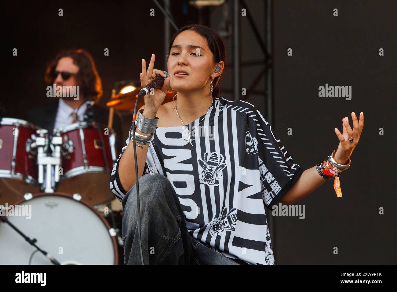 18th August 2024 London UK Wasia Project performance at ALL Points East ...