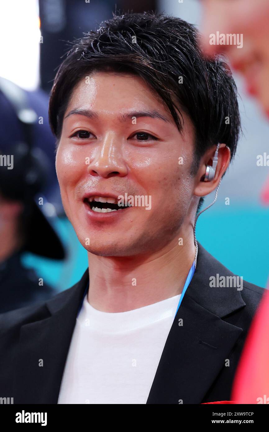 Paris, France. 29th July, 2024. Kohei Uchimura Gymnastics - Artistic : Men's Team Final during ...