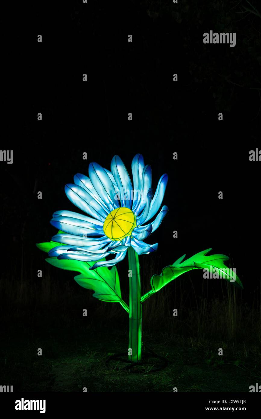 Denver, Colorado - August 15, 2024: Bright Nights at Four Mile, Paper ...