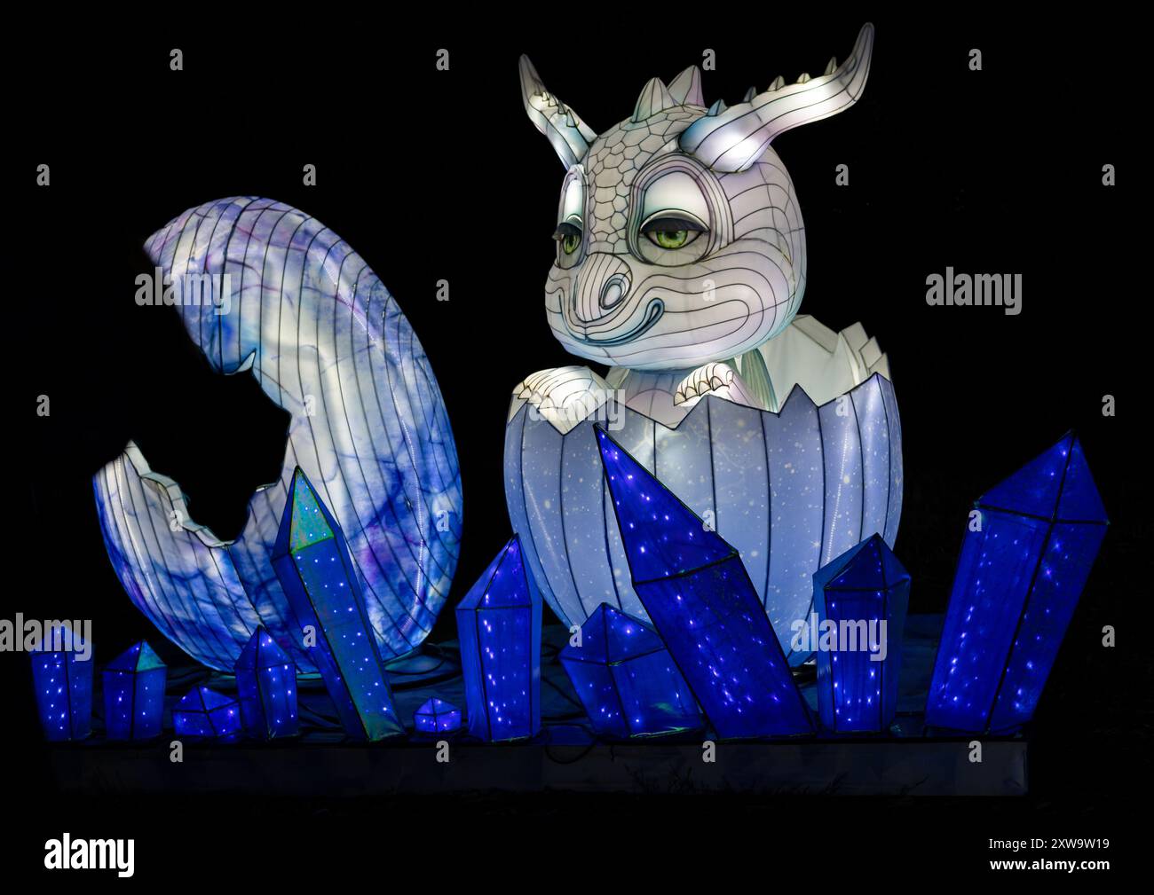 Denver, Colorado - August 15, 2024: Bright Nights at Four Mile, Paper ...