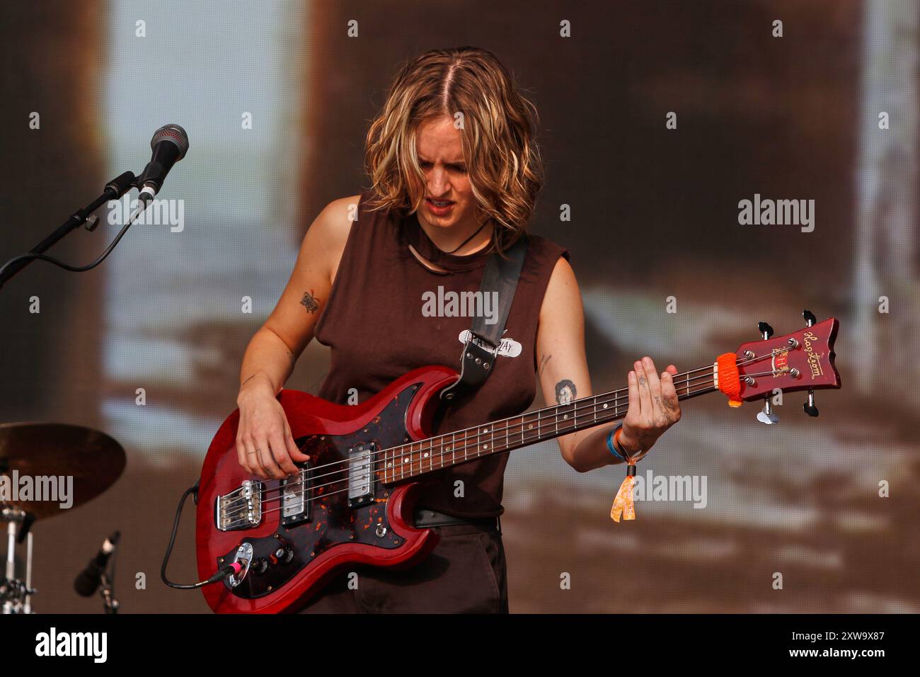 18th August 2024 London UK Ethel Cain performance at ALL Points East ...