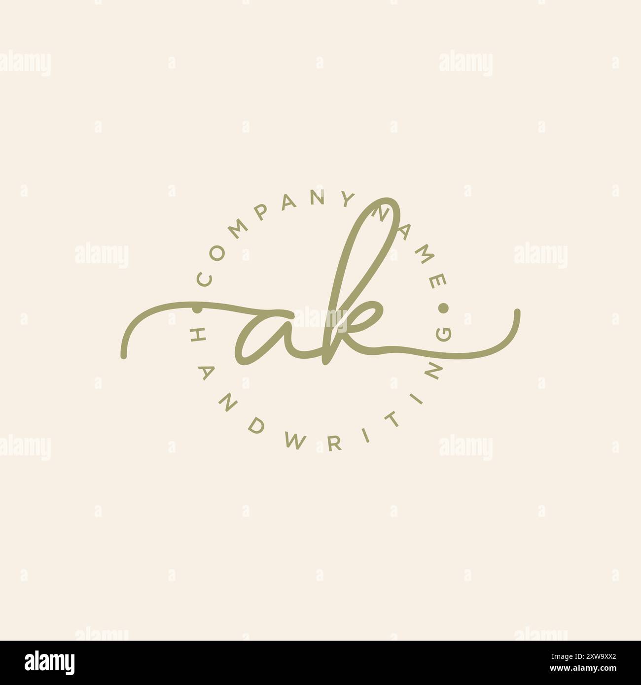 Ak initial Stock Vector Images - Alamy