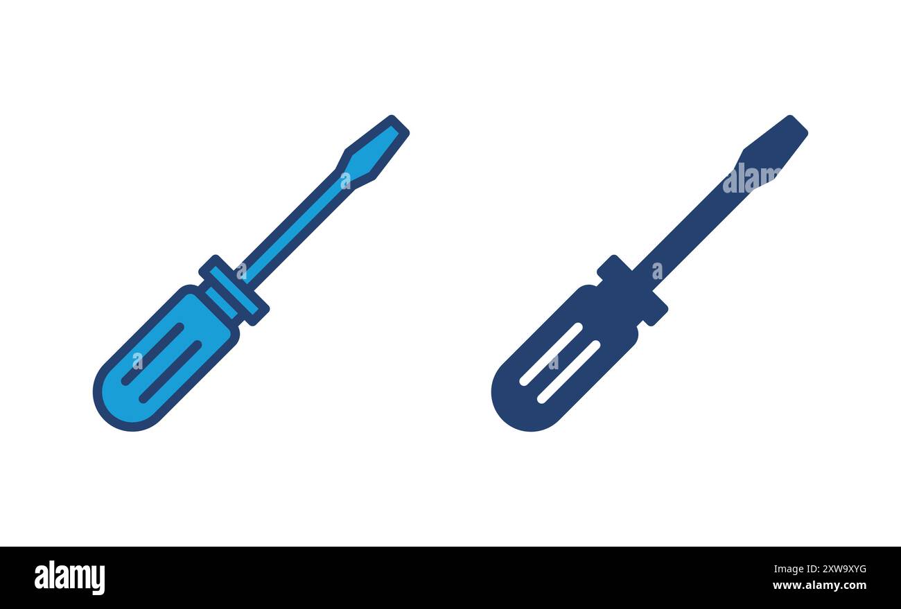 Unscrew screw Stock Vector Images - Alamy