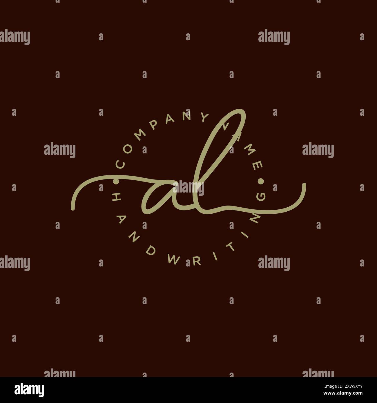 Al initial Stock Vector Images - Alamy