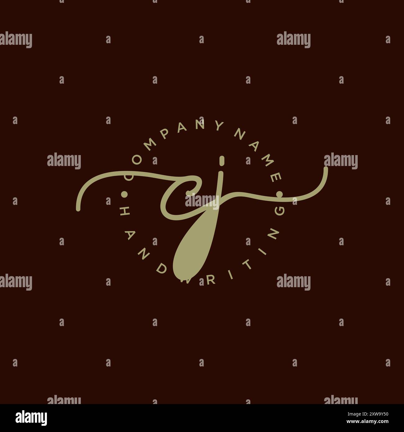 Cj initial hi-res stock photography and images - Alamy