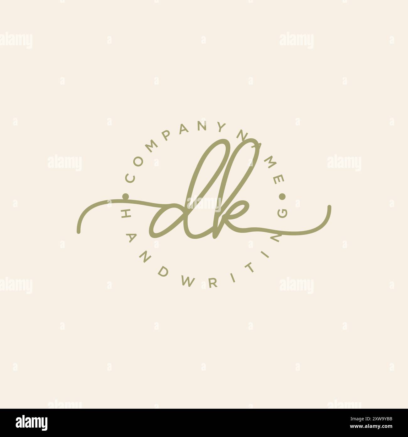 Dk initial Stock Vector Images - Alamy