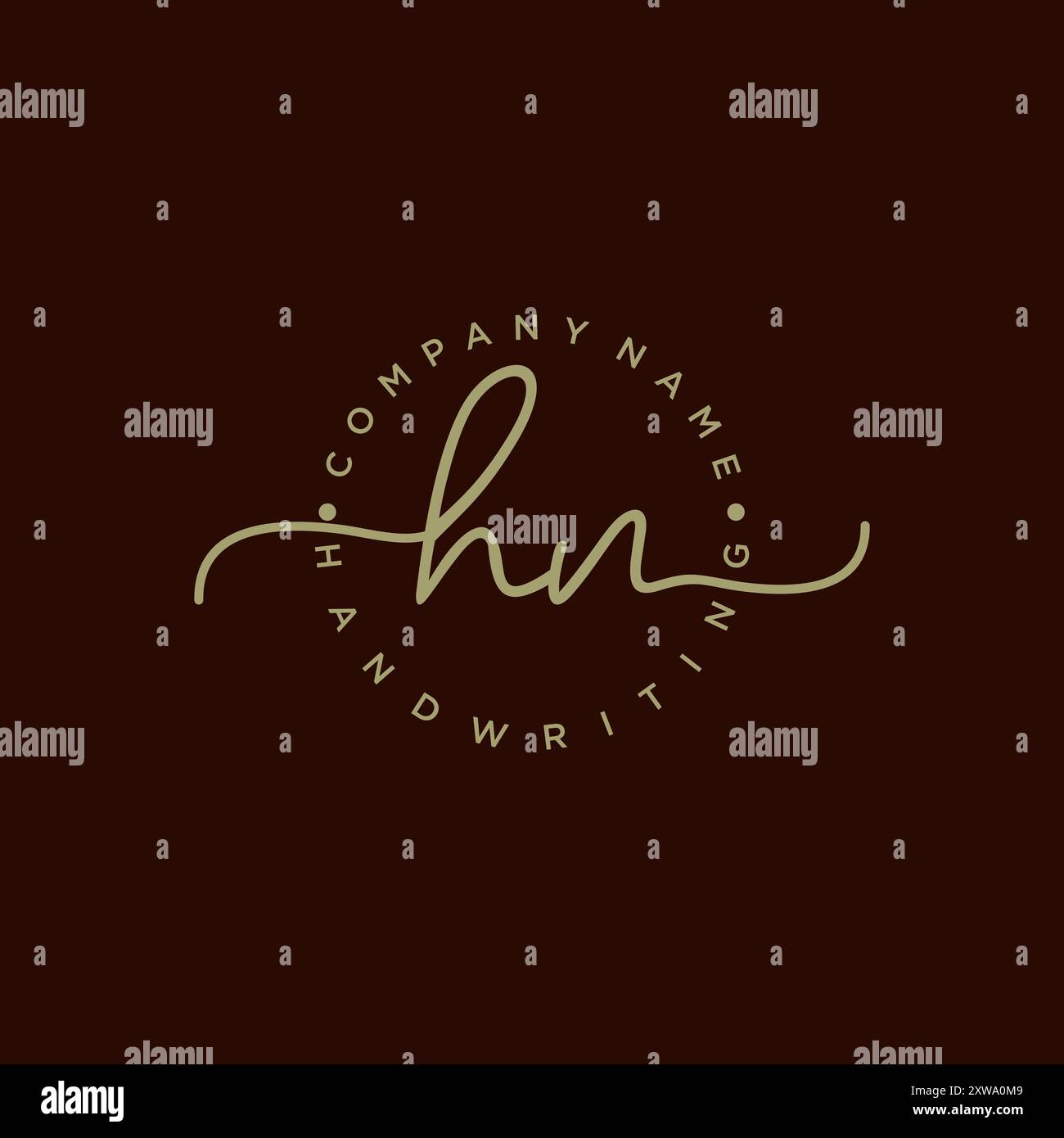 Hn font Stock Vector Images - Alamy