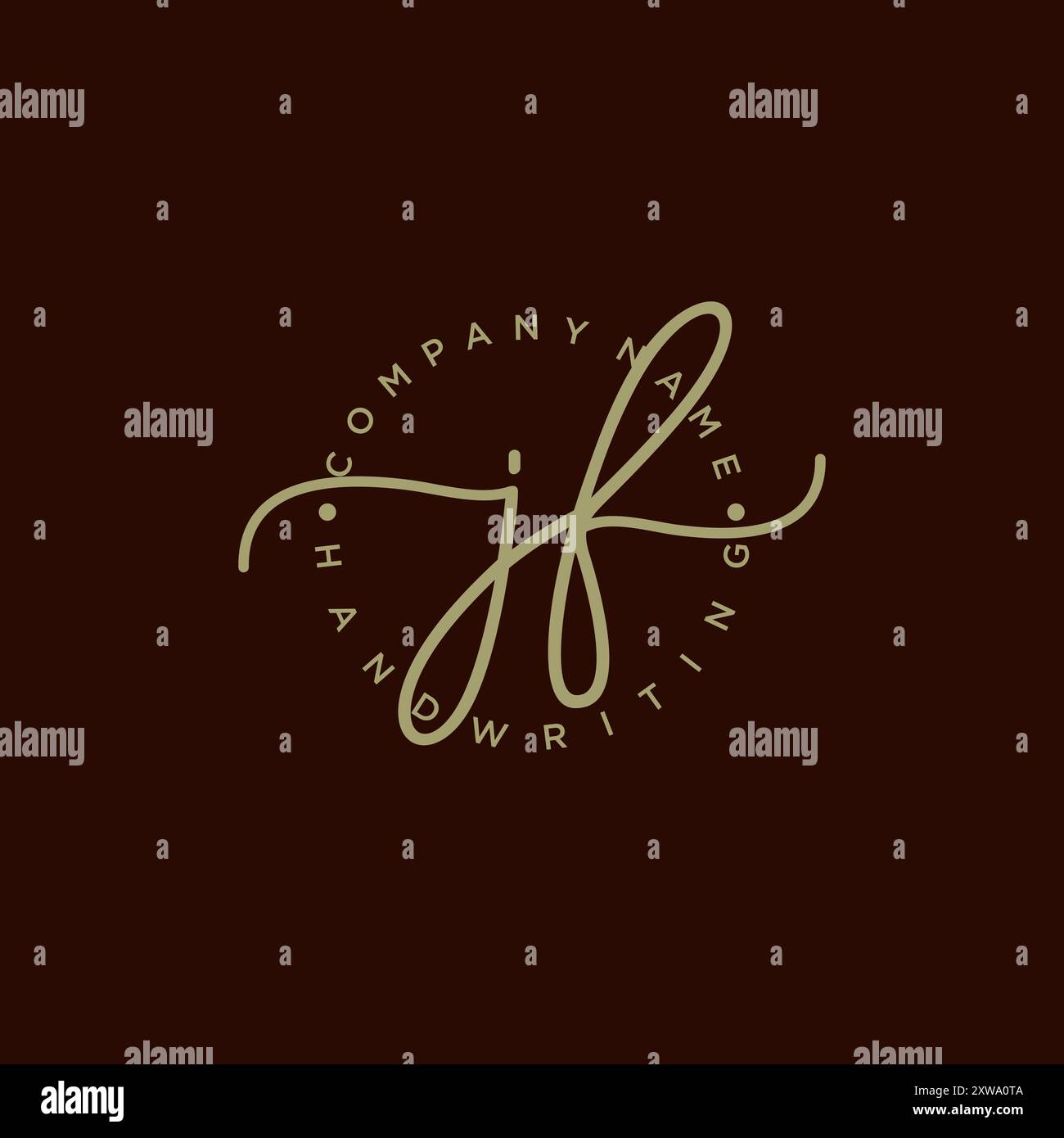 Initial jf Stock Vector Images - Alamy