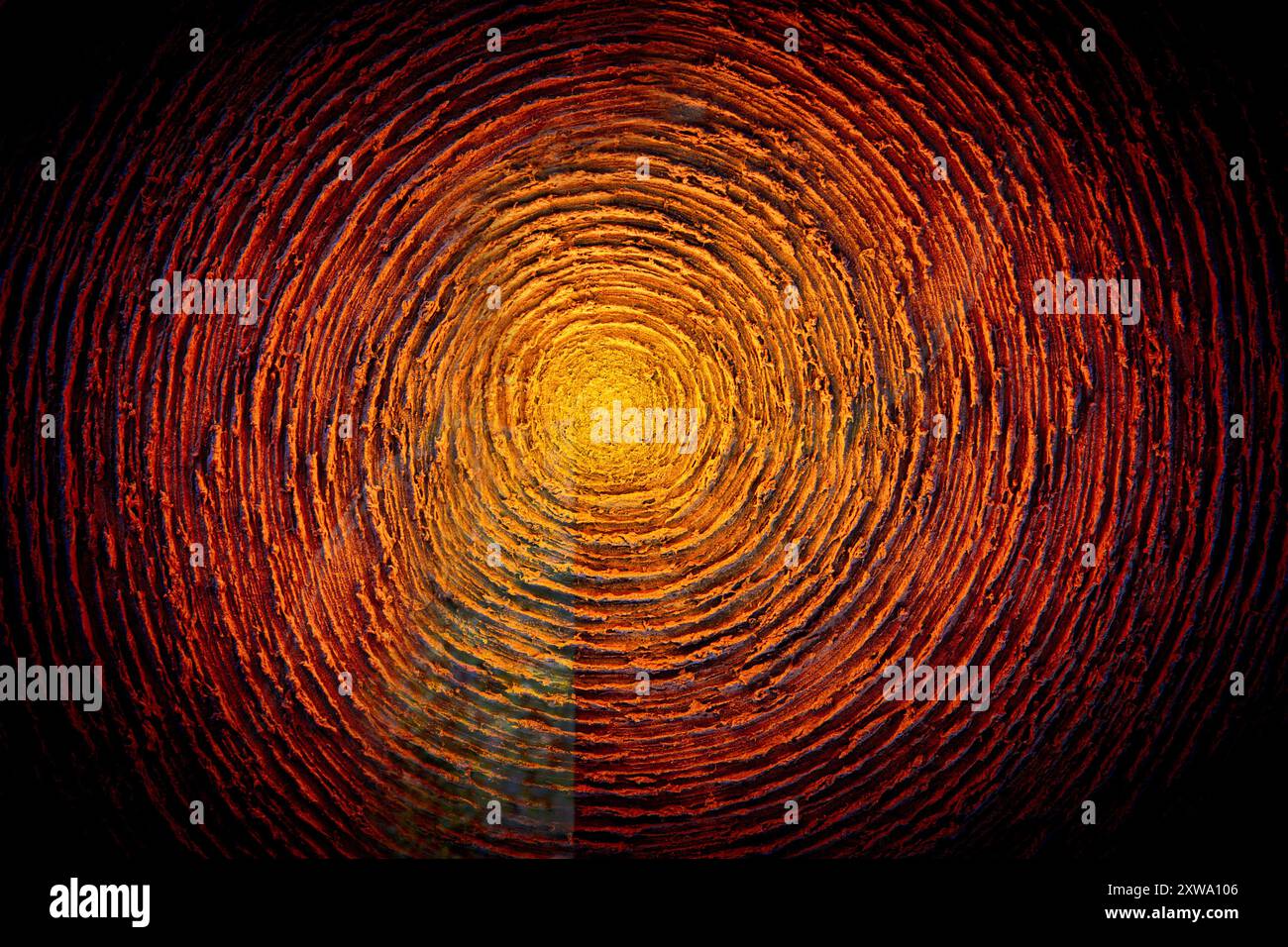Radiating pattern of orange hi-res stock photography and images - Alamy