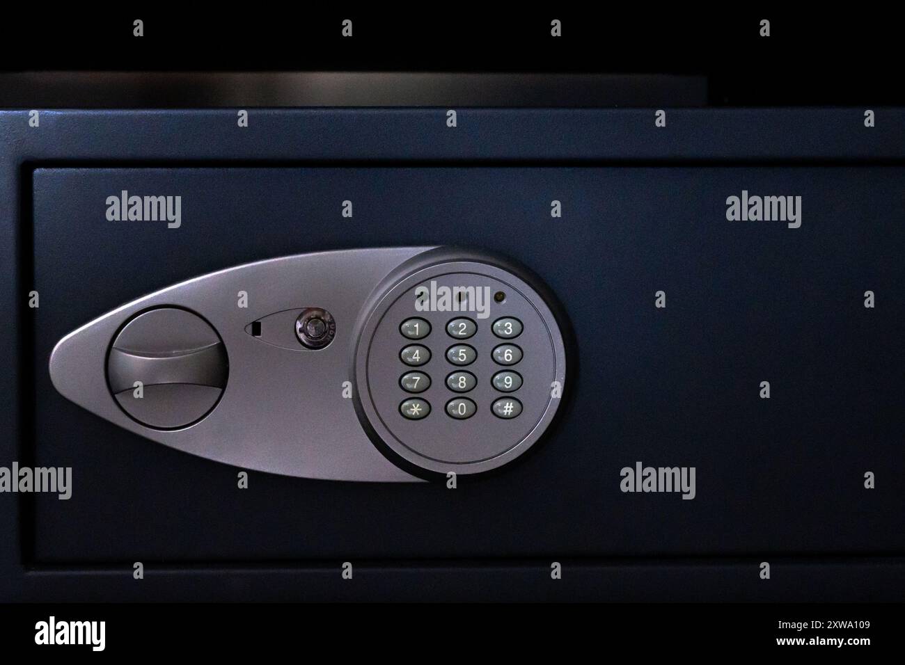 Electronic keypad door lock for security safe. Digital safe with black ...