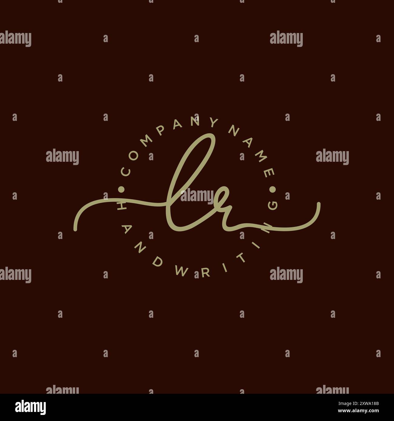 Lr font Stock Vector Images - Alamy