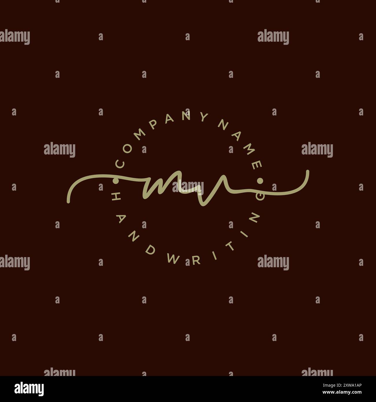 Initial mv Stock Vector Images - Alamy