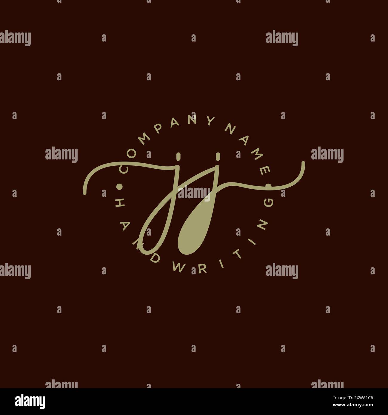 Jj font Stock Vector Images - Alamy